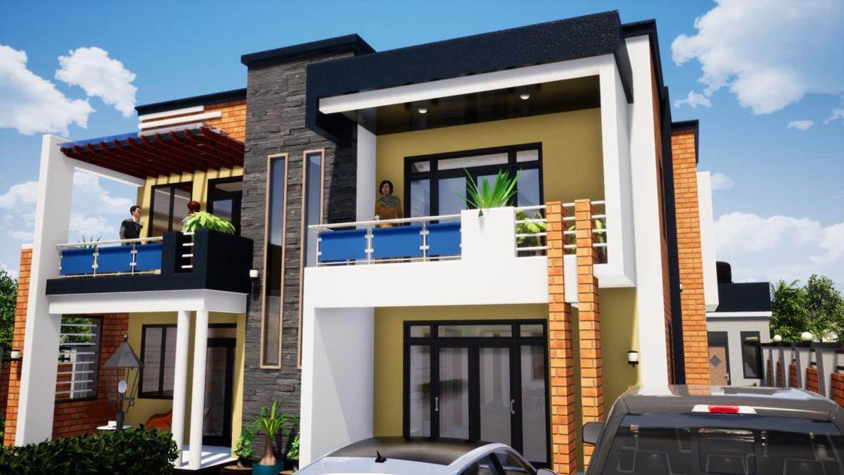 Construction d’une maison résidentielle à 2 niveaux à Kigali au Rwanda